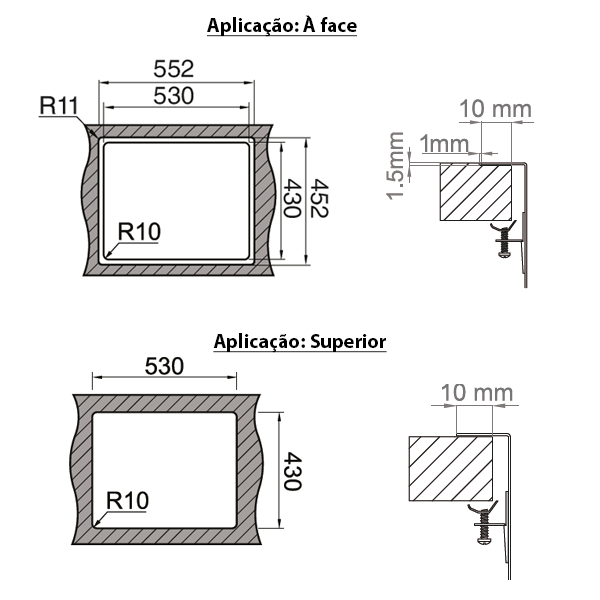 ELECTROSACAVÉM :: RODI CUBA ESCOVADA LUX STEP 50 G08N1AGS0723A0